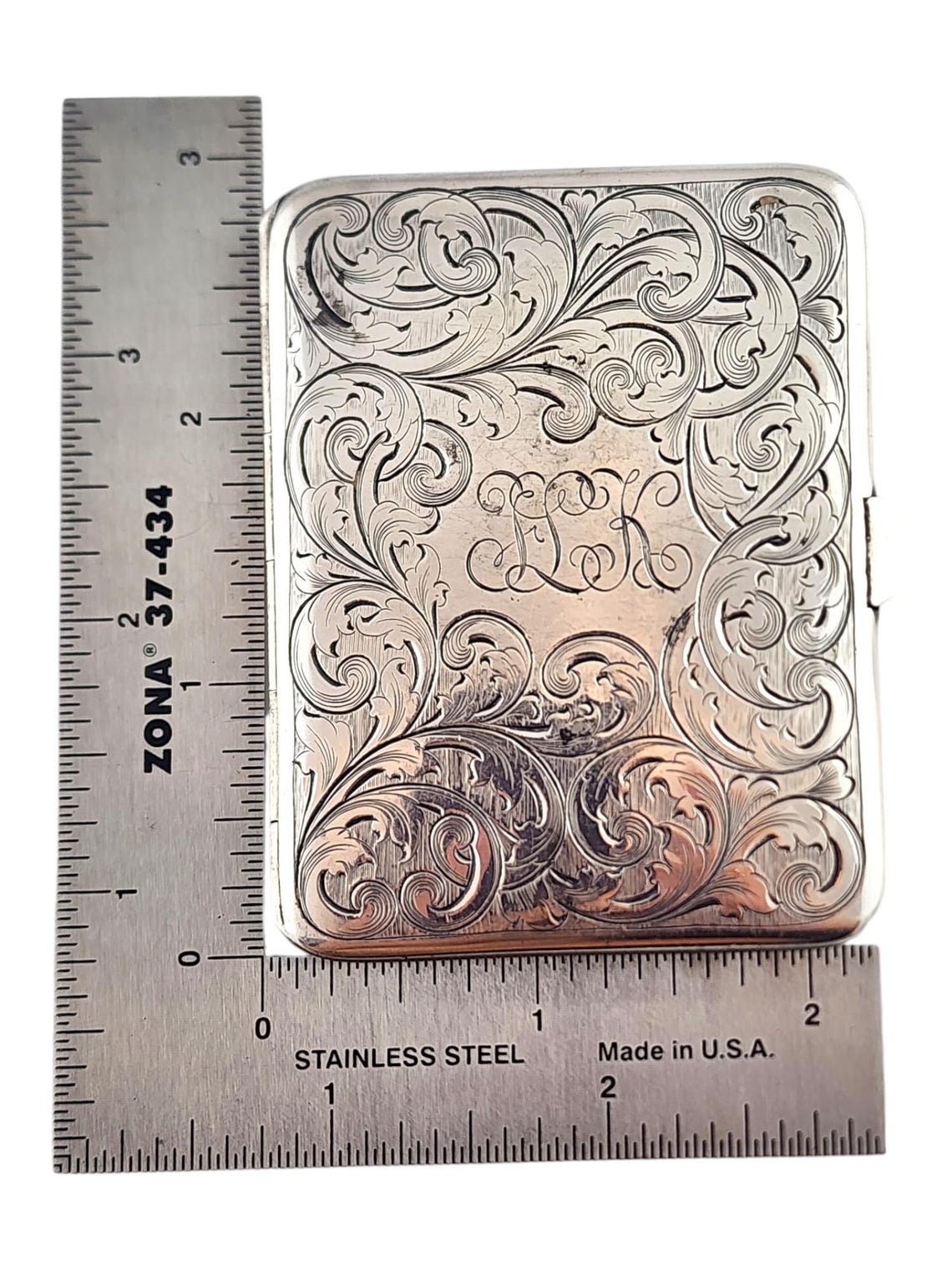 Battin & Co 1896-1922 Sterling Silver Cardholder #18443 - Etsy