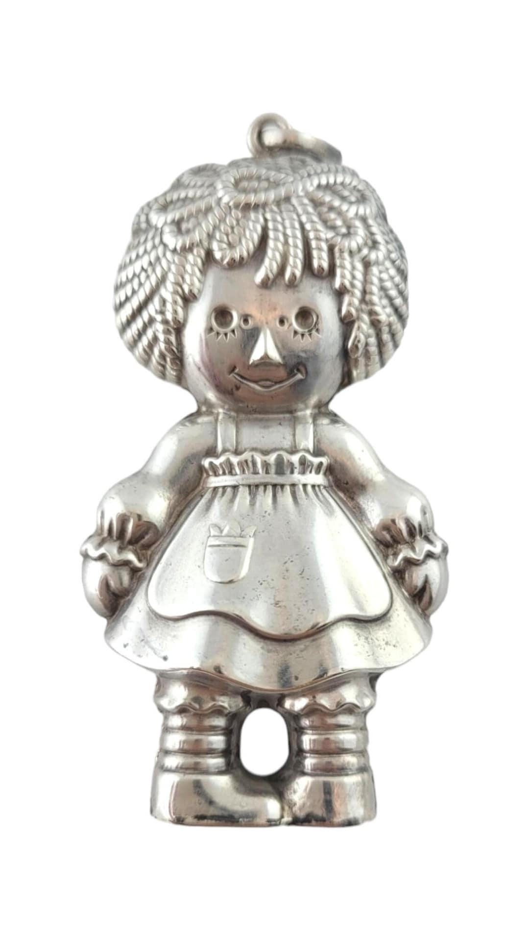 Merrill & Co Inc. 1975 Bobbs Sterling Silver Raggedy Ann Ornament 17903 ...