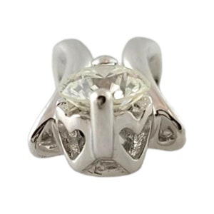 Voice by TSL 18 Karat White Gold Diamond Pendant #17778 - Etsy