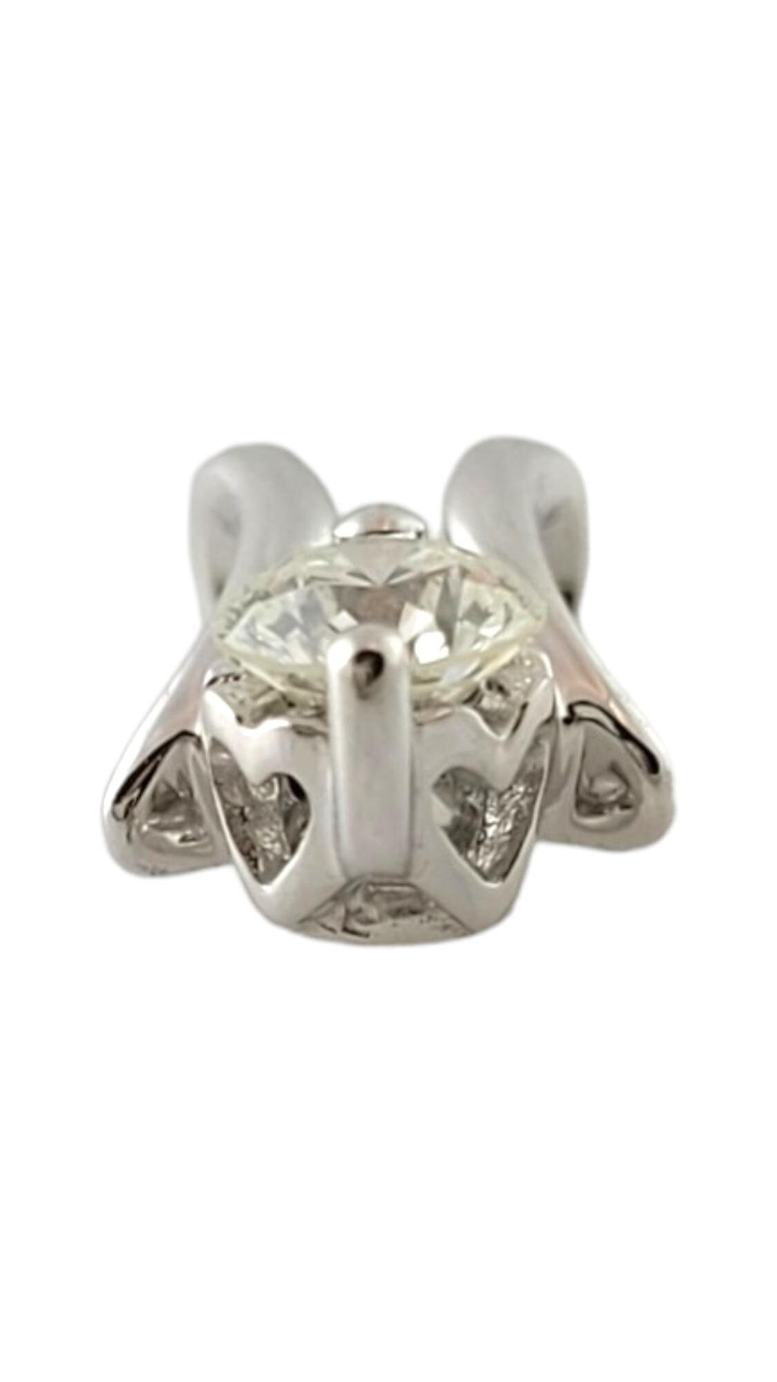 Voice by TSL 18 Karat White Gold Diamond Pendant #17778 - Etsy