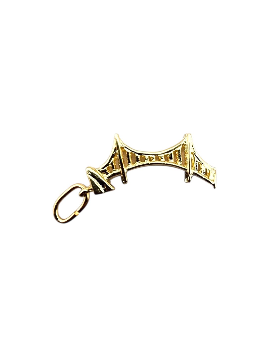 14 Karat Yellow Gold Golden Gate Bridge Charm #23157 - Etsy
