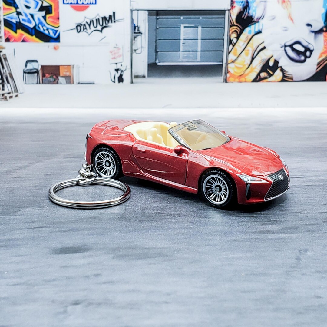 2021 Lexus LC 500 Keyring Car Keychain | Metallic Red | Valentines ...