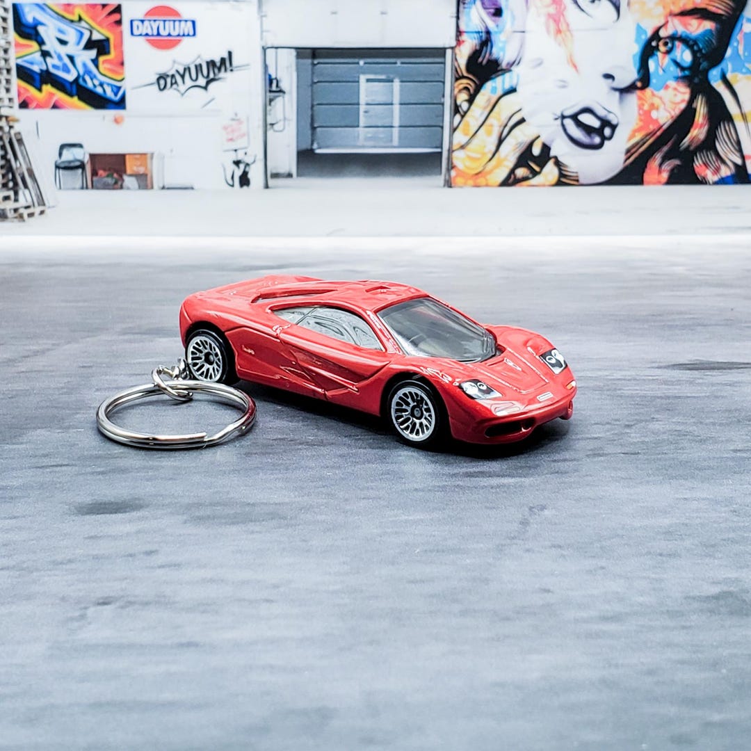 Mclaren F1 Car Keychain Keyring | Limited Run - Etsy