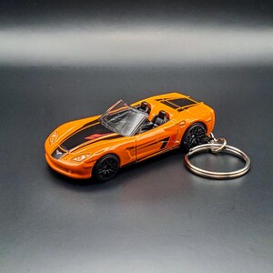 Corvette Car Keychain Chevy C6 Roadster | for Keys, Backpack, Clutch ...