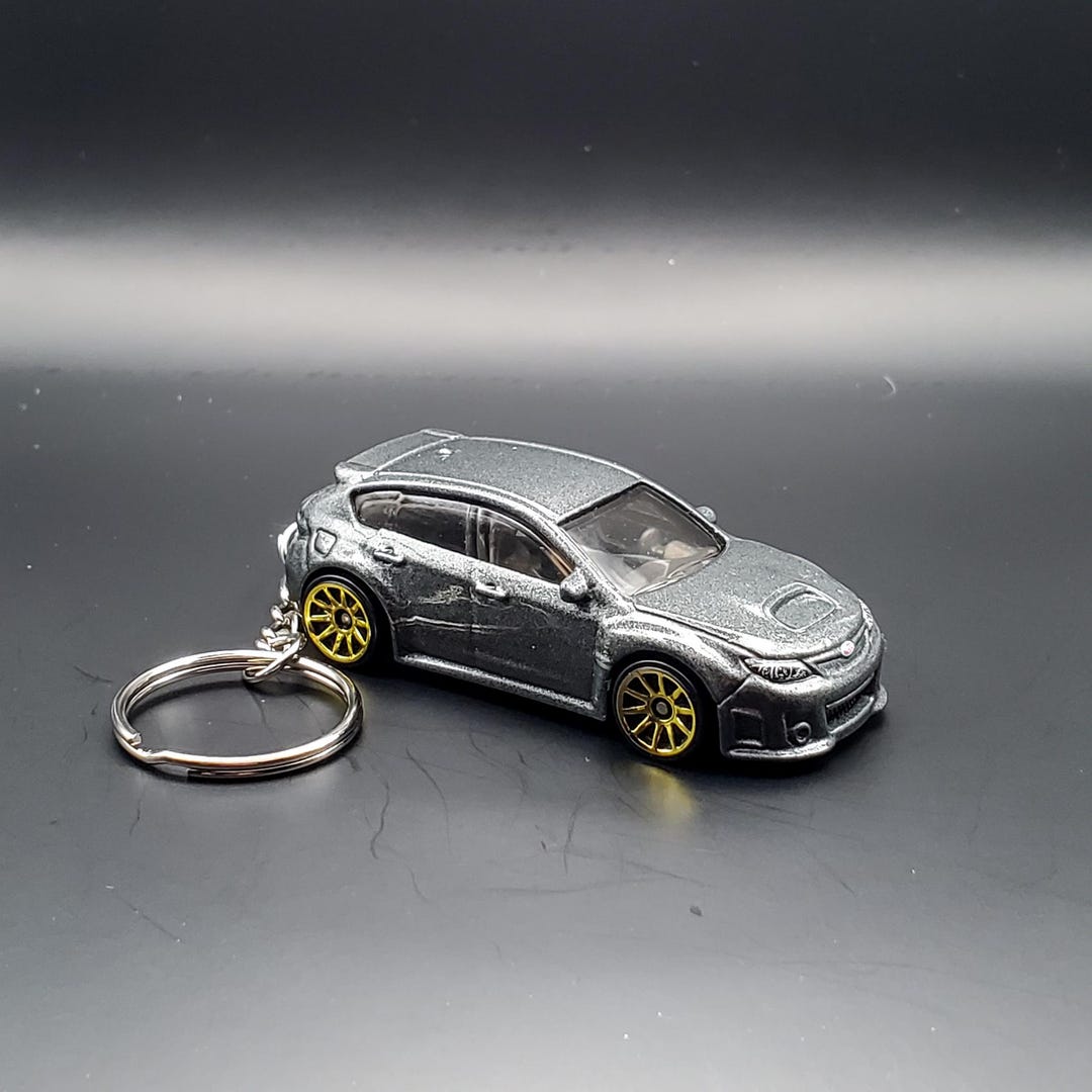 Subaru WRX Sti Keychain Keyring | for Keys, Backpack, Clutch, Purse ...