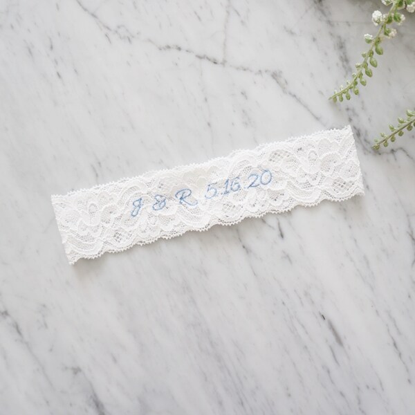 Personalized Garter - Etsy