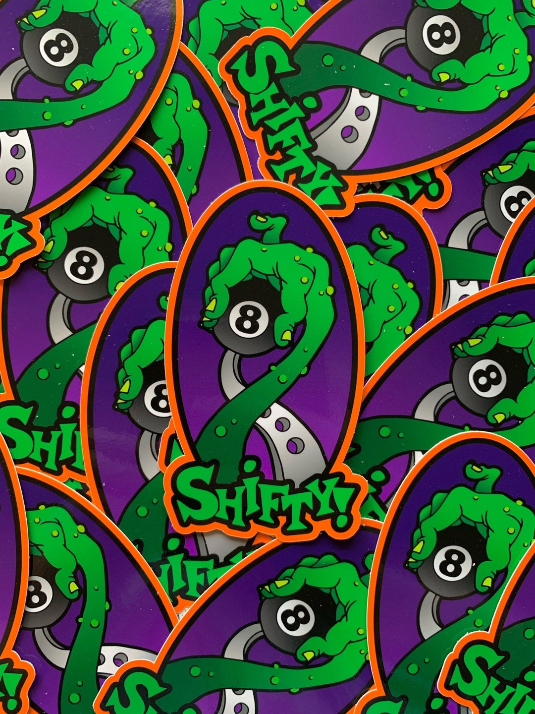 Shifty Sticker - Etsy