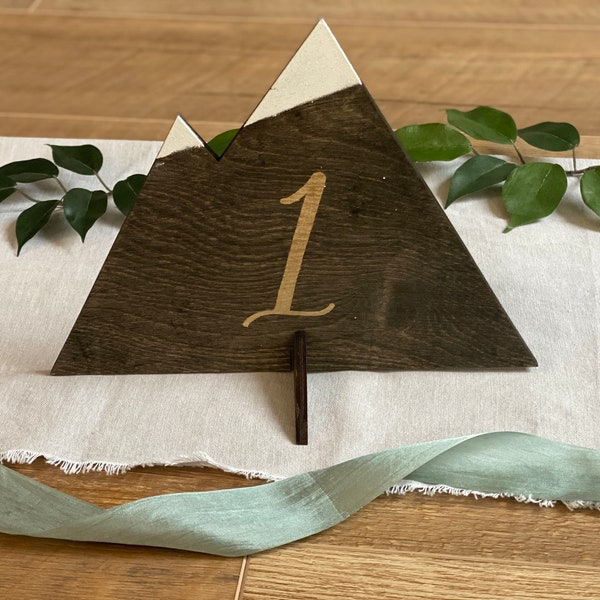Custom Table Numbers - Etsy