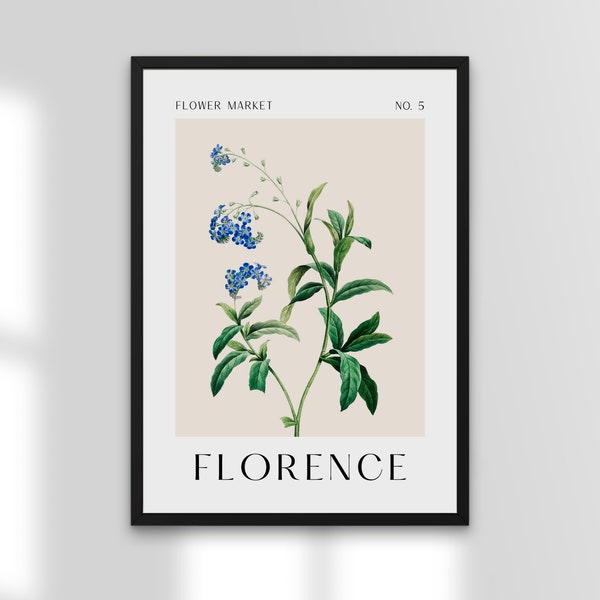Vintage Florence Poster - Etsy