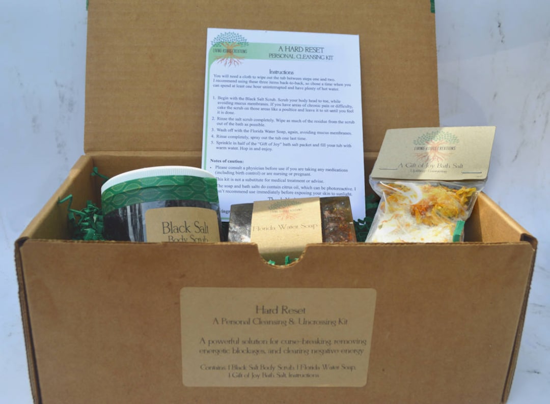 A Hard Reset: Personal Uncrossing & Cleansing Kit, Wiccan, Pagan ...