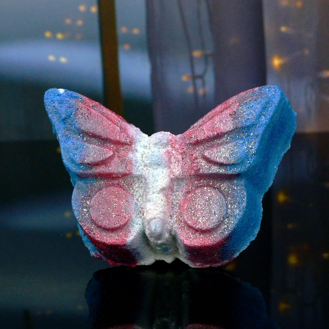 Transgender Pride, Butterfly Bath Bomb, New Pride, Cheer up Gift - Etsy
