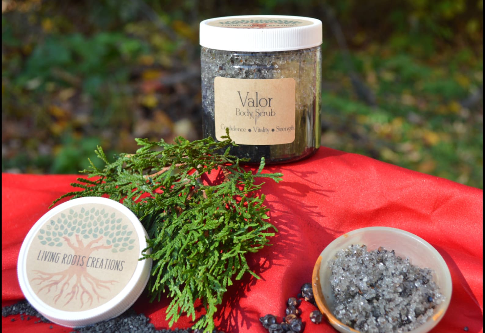 Valor Body Scrub / Black Salt Body Scrub / High John Oil / - Etsy