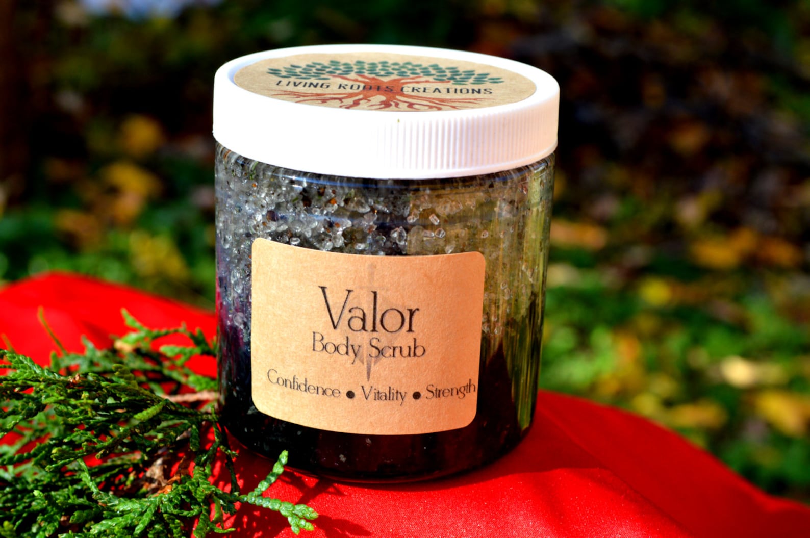 Valor Body Scrub / Black Salt Body Scrub / High John Oil / - Etsy