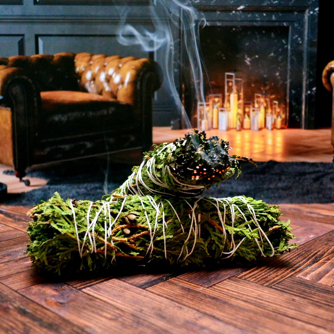 White Cedar Cleansing Bundle, House Blessing, Beginner Witch - Etsy