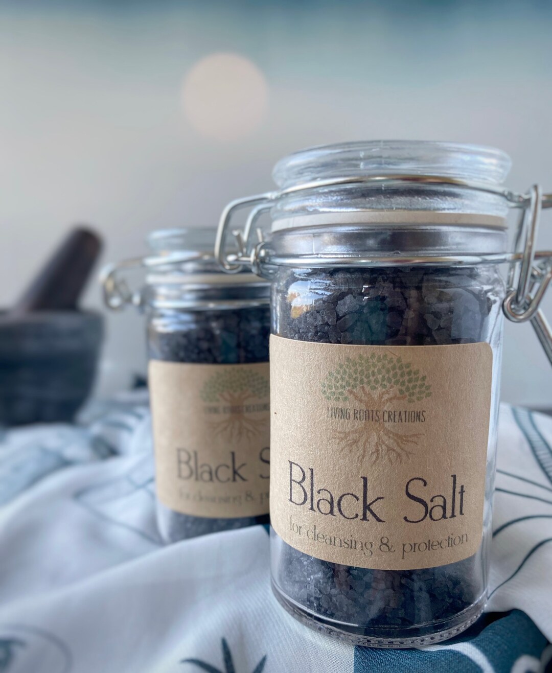 Black Salt, Witches Salt, Wicca, Pagan, Hoodoo, Conjure, Spiritual ...
