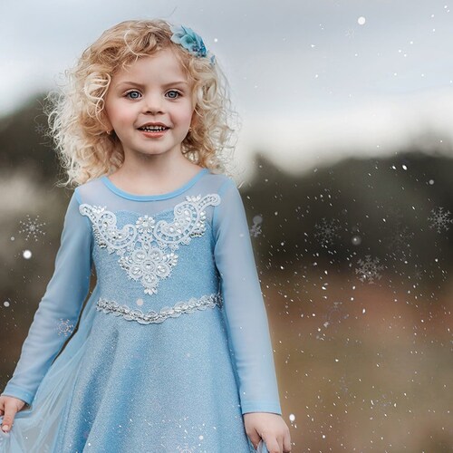 Elsa Princess Dress - Etsy