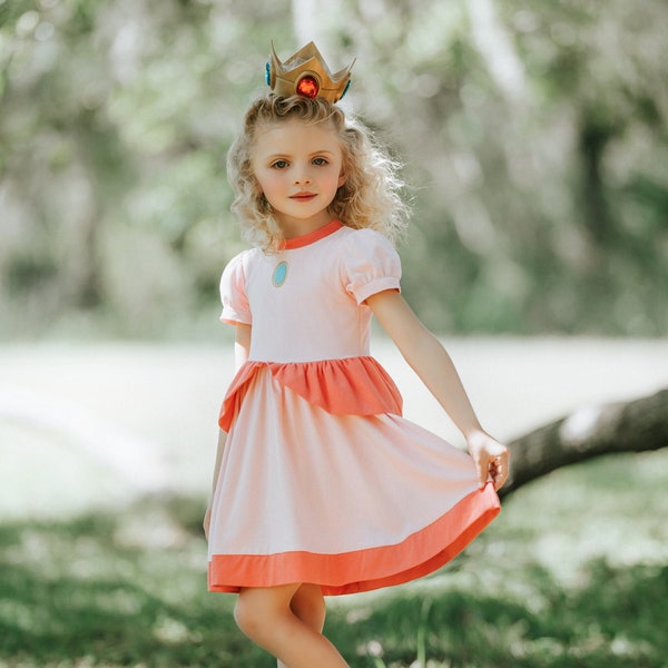 Princess Peach Costume - Etsy