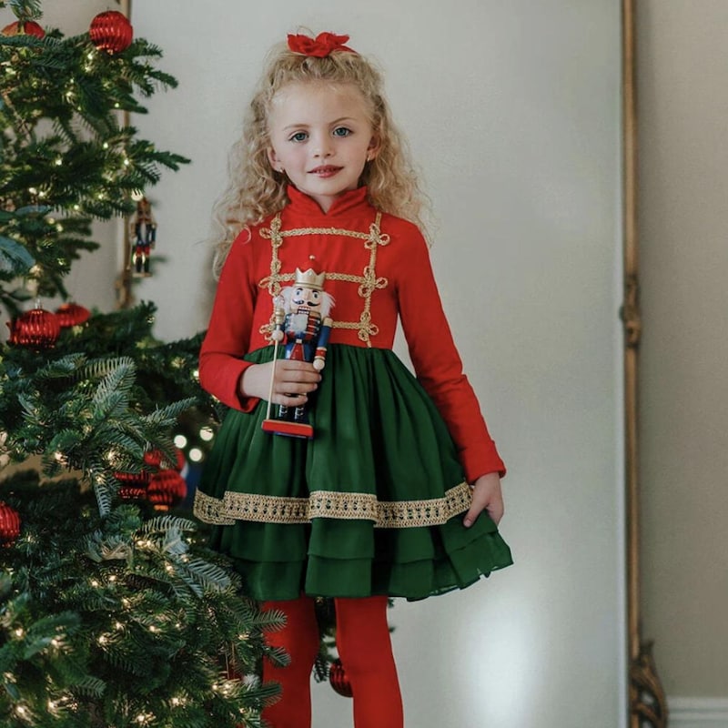 Girl Christmas Dress - Etsy