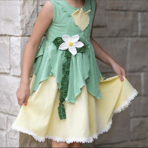 READY TO Ship,tiana Costume,princess Twirl Dress,princess and the Frog ...