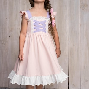READY TO SHIP Twirl Dress,disney Princess Dress,disney Cosplay,tangled ...