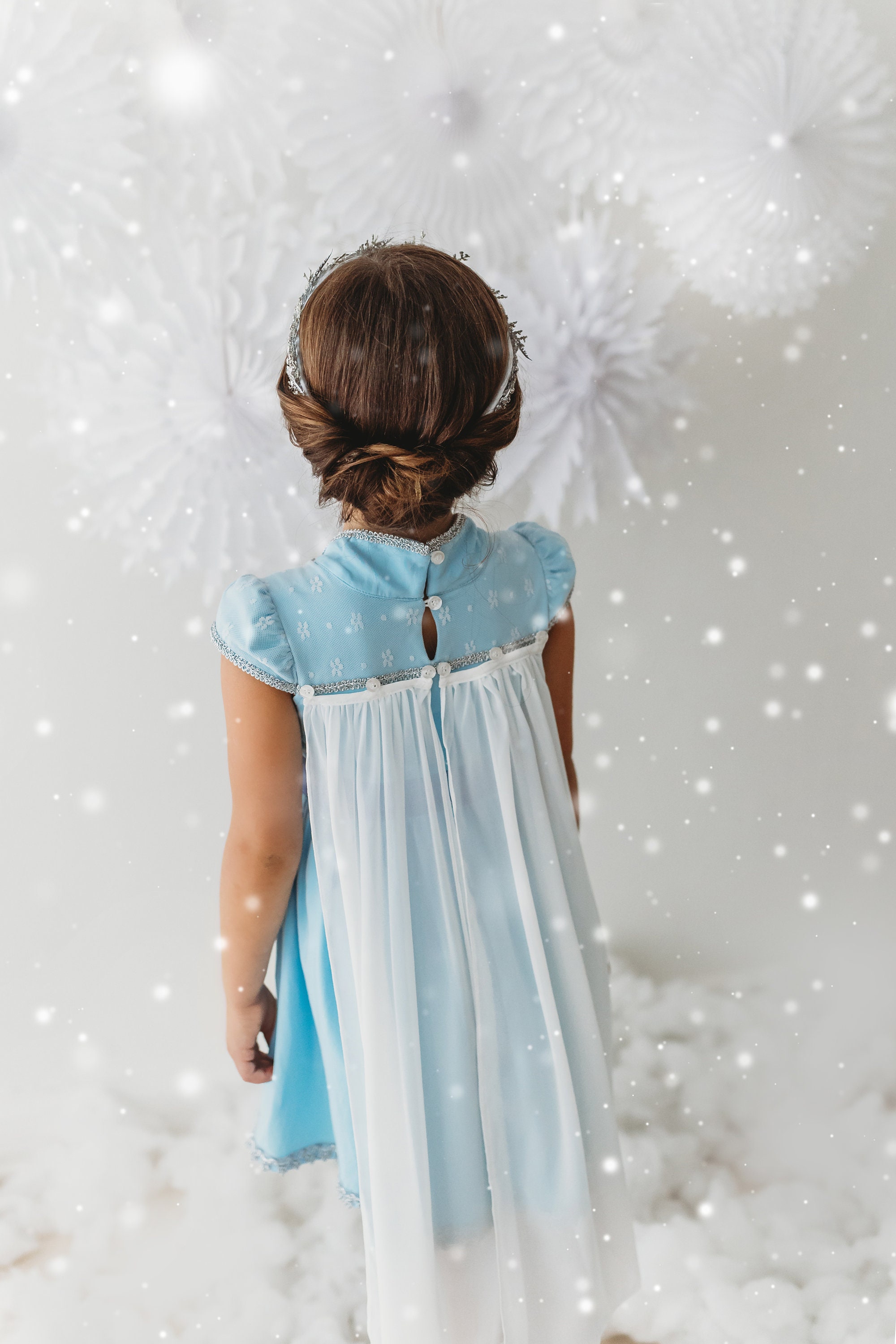 Elsa Twirl Dress,frozen Princess Dress,halloween Costume,cotton Twirl ...
