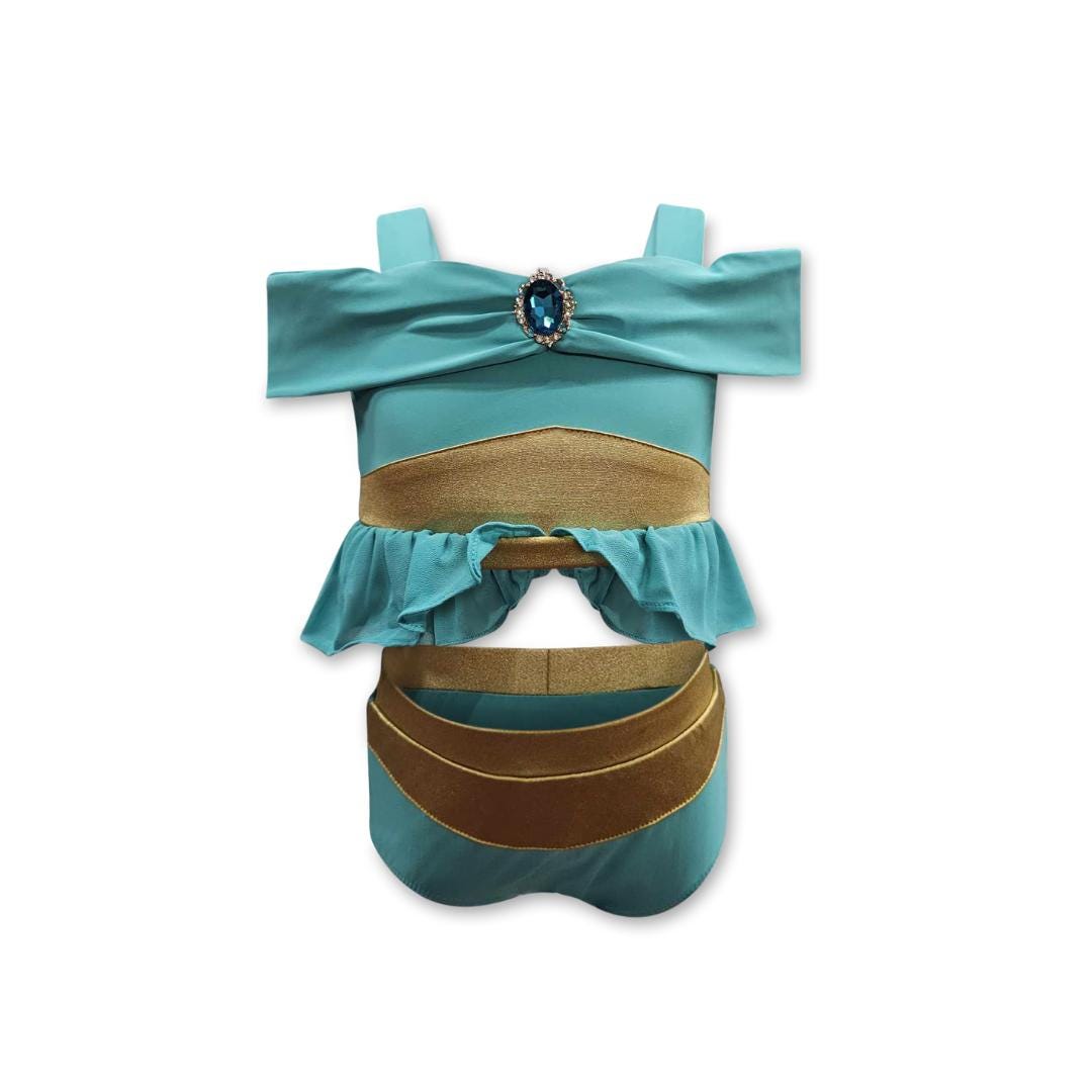 THE ORIGINAL Girls Princess Bathing Suit,girls Two Piece Swimsuit ...