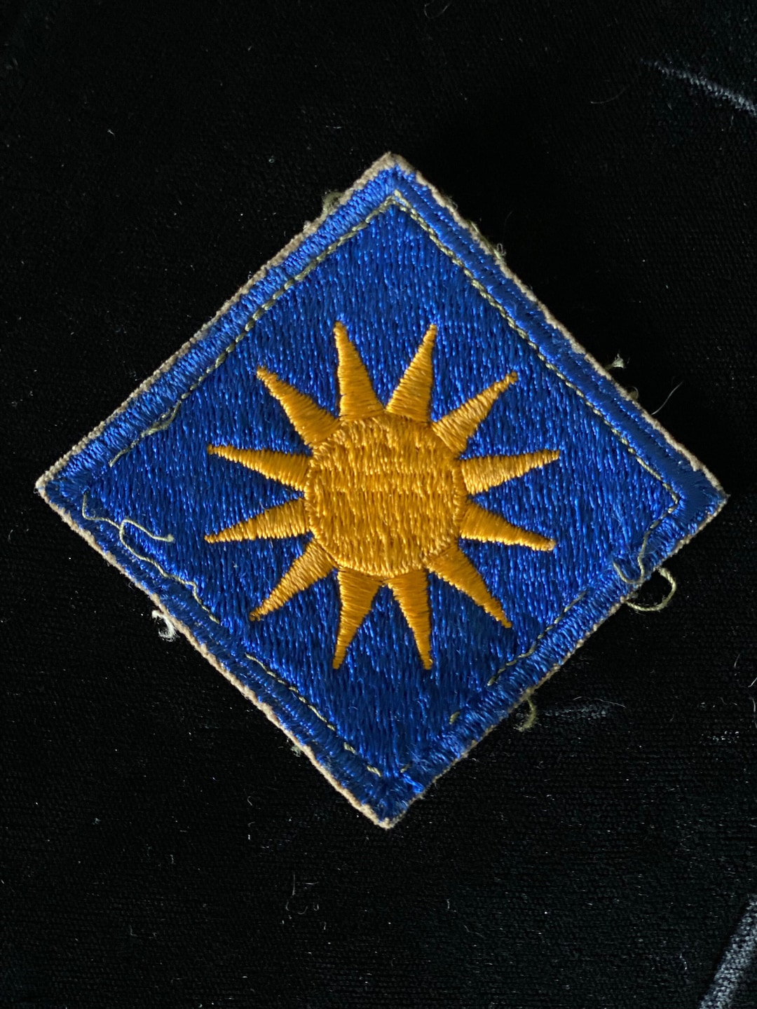 WWII Army 40th Infantry Division Sleeve Patch Sun - Etsy