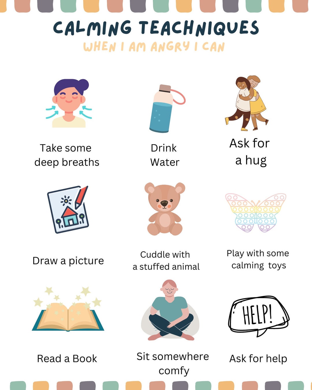 Emotional Regulation Bundle - Etsy