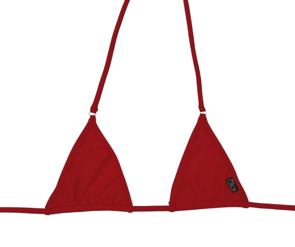 Candy Apple Red Micro Bikini String Swimwear Red Minimal - Etsy