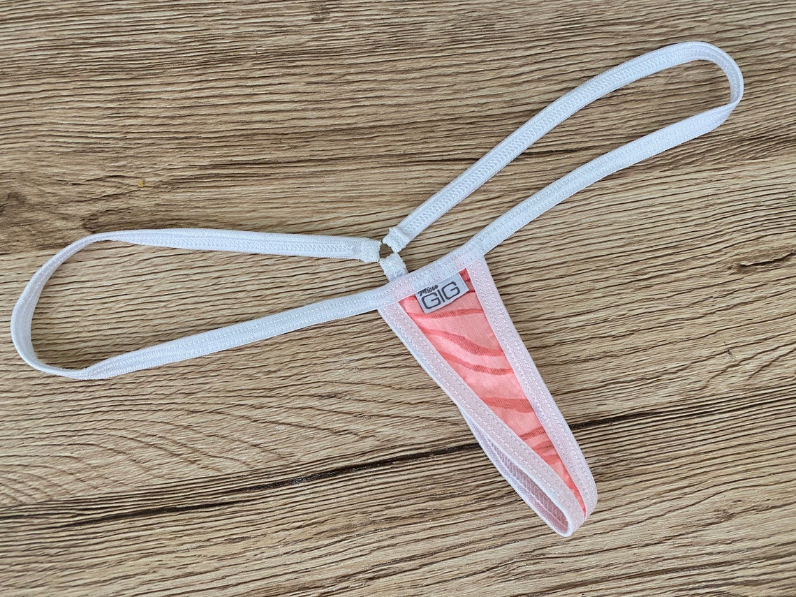 Extreme Cotton Mesh Micro Thong G-String Panty Xtreme Minimal | Etsy