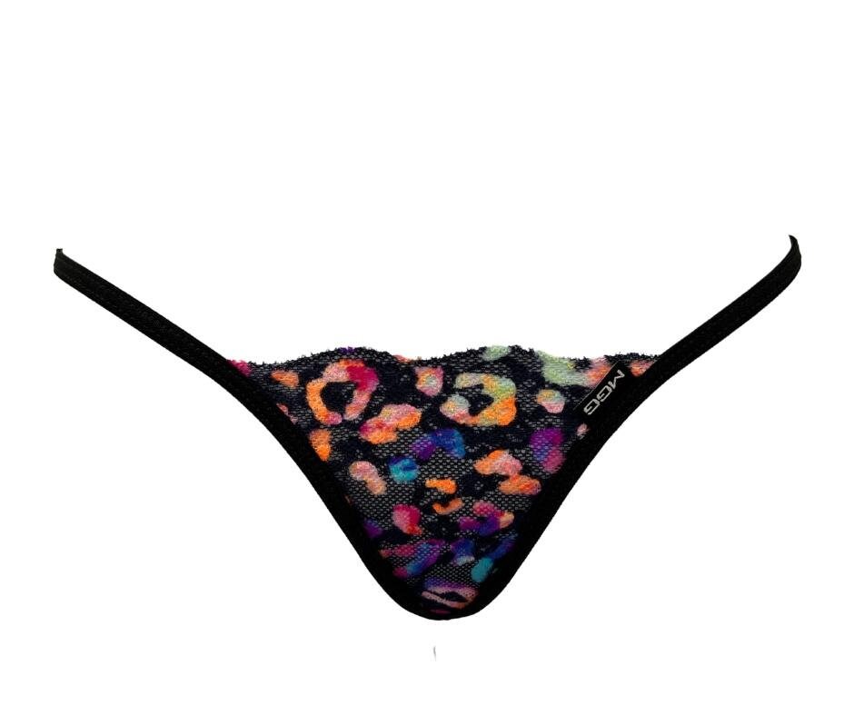 Low Rise Lace G-string, Leopard Print Lace, Sexy Lace G-string Panty ...
