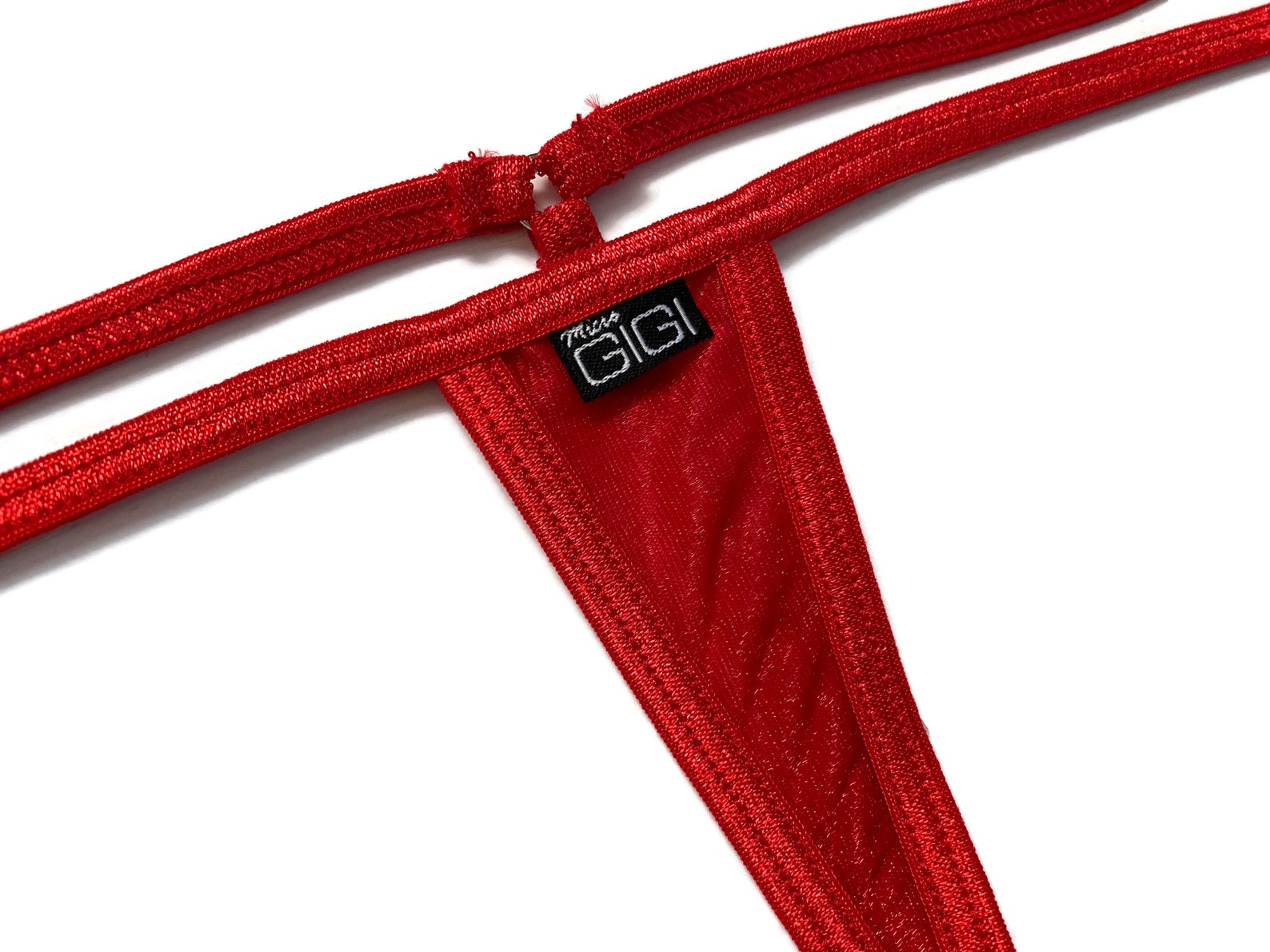 Extreme Sparkle Micro Thong G-string Panty, Shimmery Minimal Coverage ...