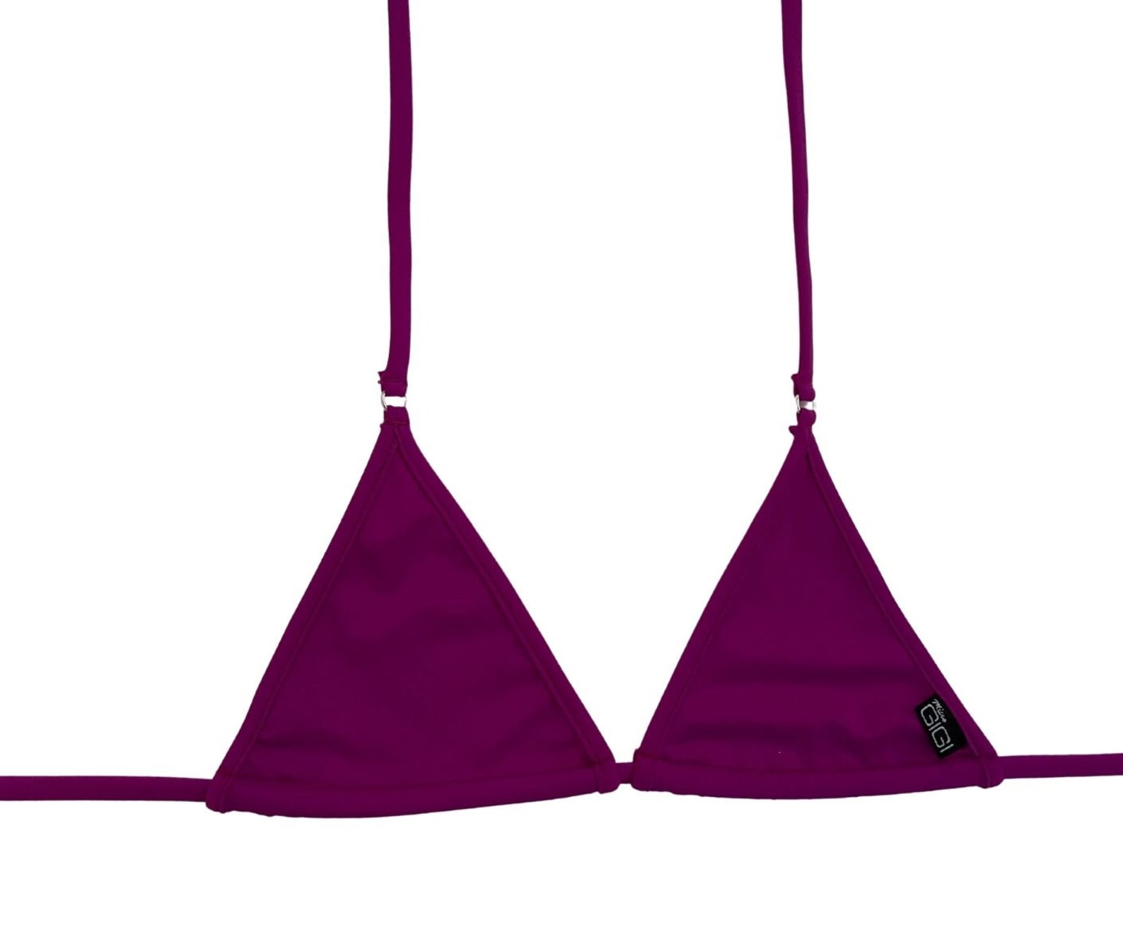 Magenta Micro Bikini Top, Tiny Bikini, Minimal Swimwear for Her, G ...