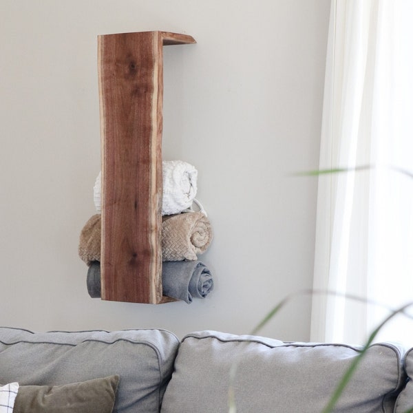 Blanket Wall Rack - Etsy