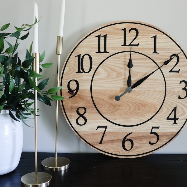 Large Wood Numbers - Etsy