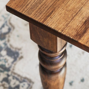 Modern Dining Table, Wood Table, Turned Legs, Traditional Style, Modern ...