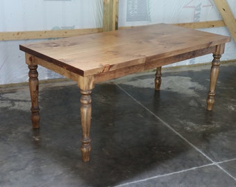 Farmhouse Table Legs - Etsy