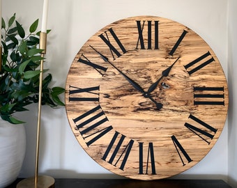 Maple Wall Clock - Etsy