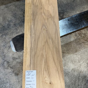 White Ash Slab #1914, Slab, Unfinished, Free Shipping - Etsy