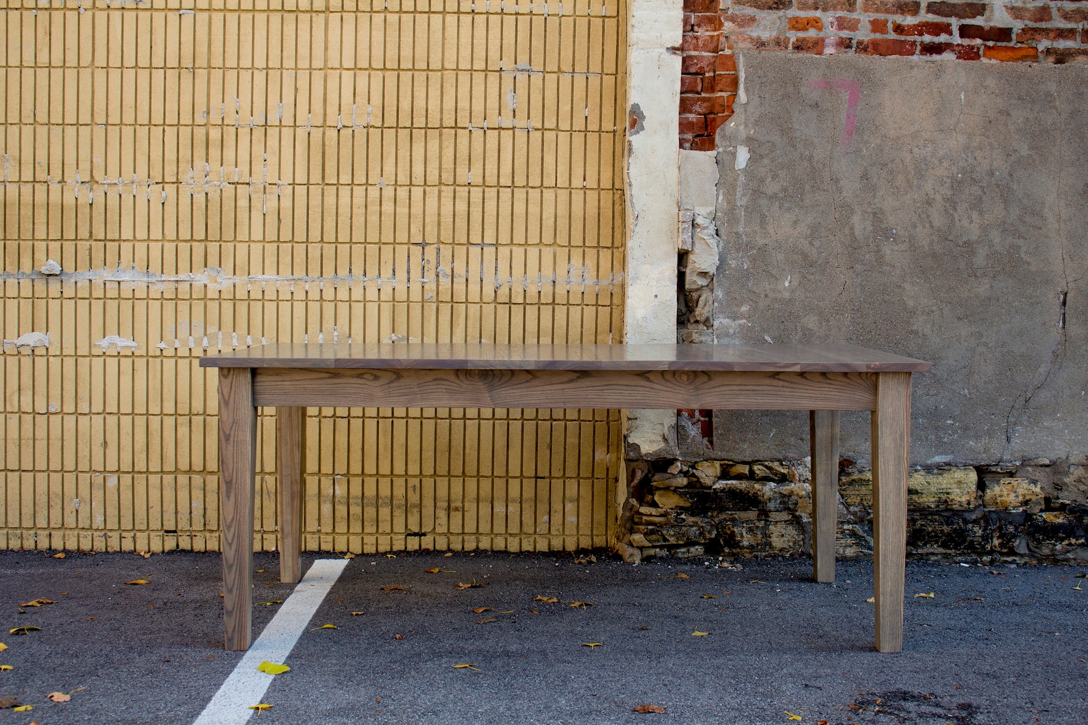 Modern Solid Wood Shaker Dining Table - Etsy