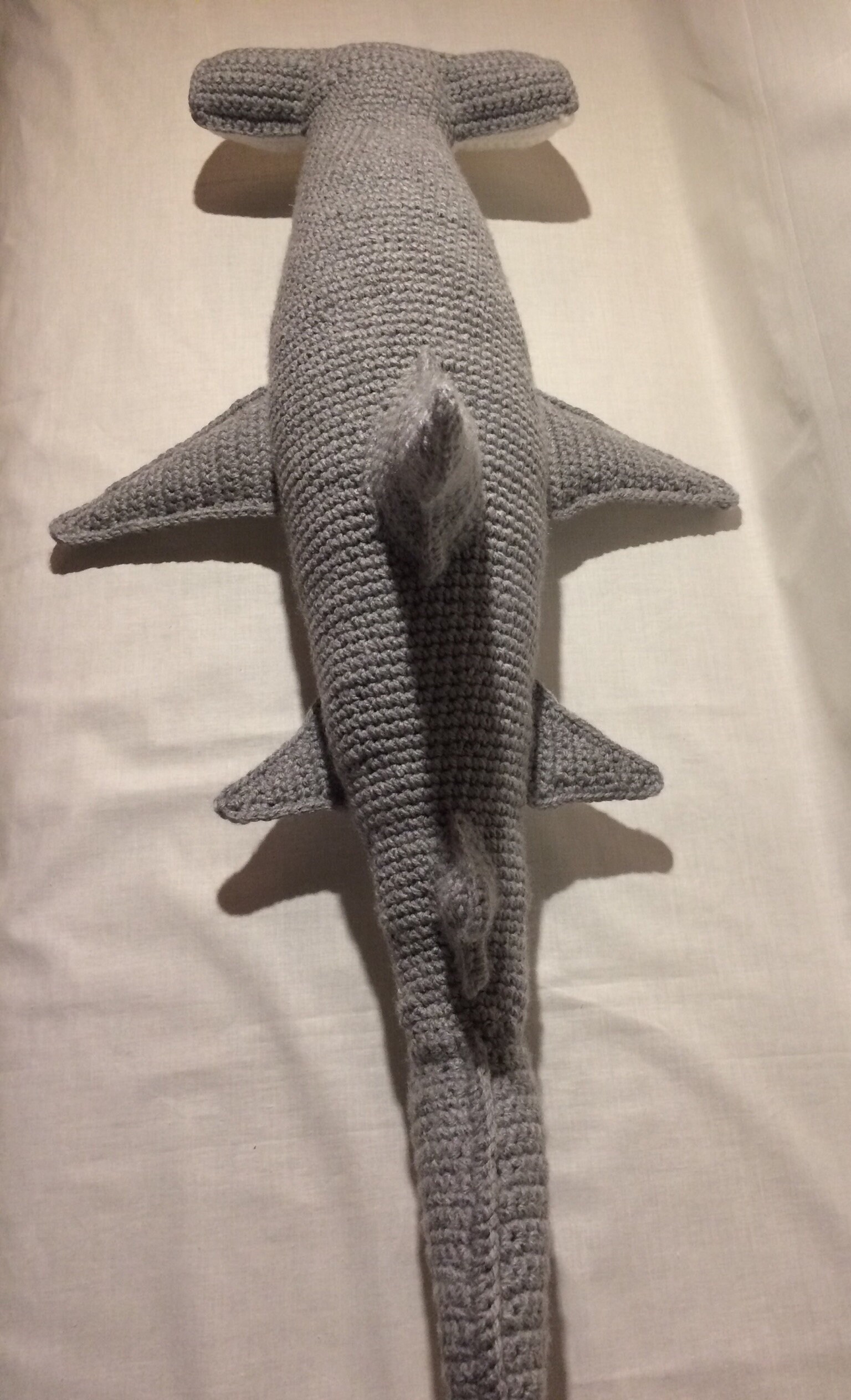 Large Hammerhead Shark Handmade Crochet | Etsy