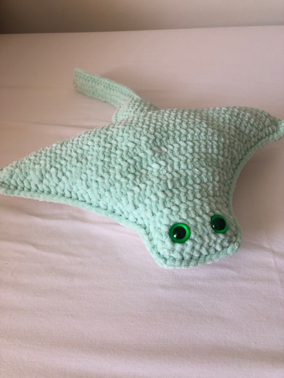 Manta Ray, Mini Manta Ray, Stuffed Animal, Crochet Manta Ray, Amigurumi ...