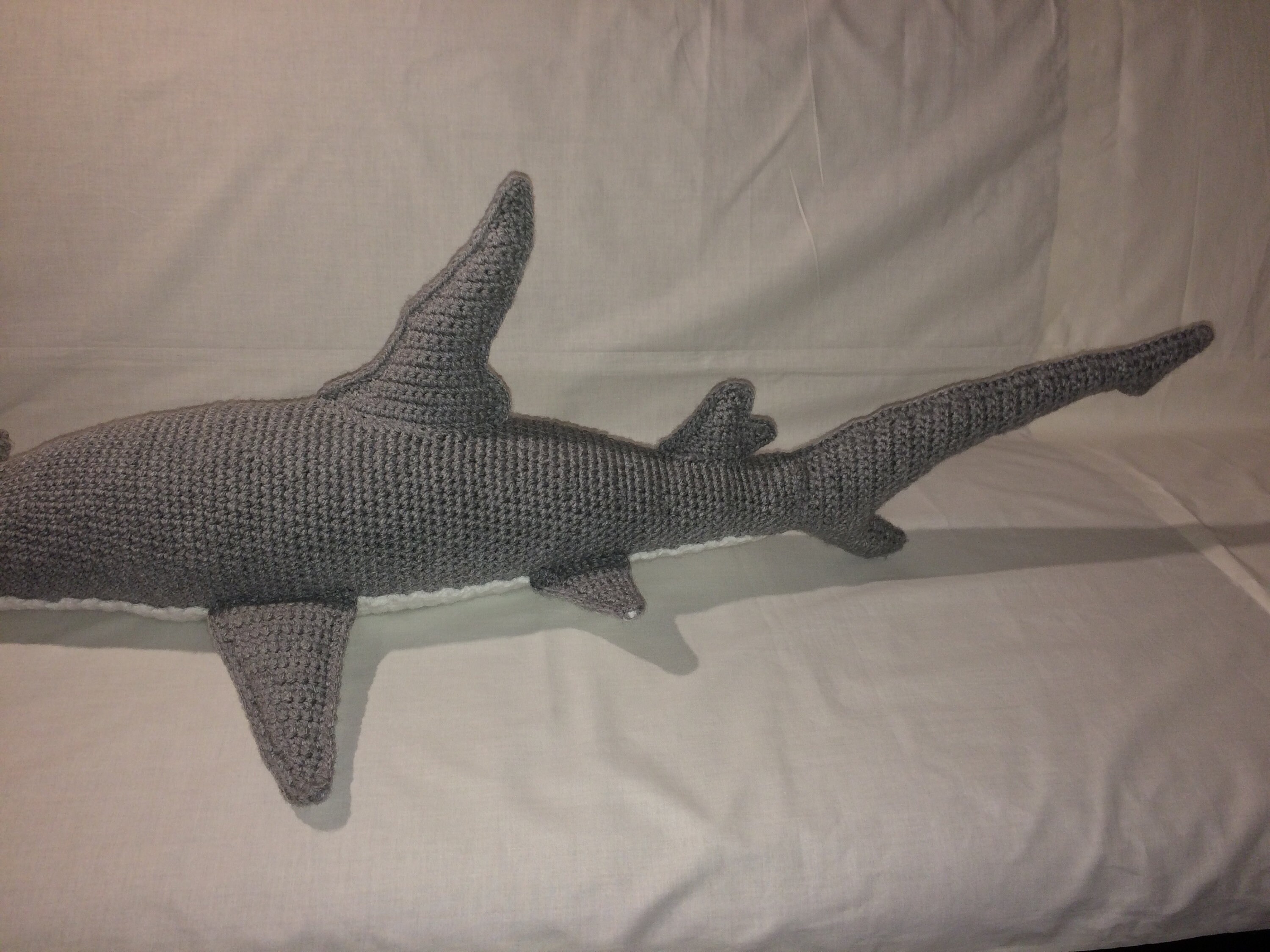 Large Hammerhead Shark Handmade Crochet | Etsy