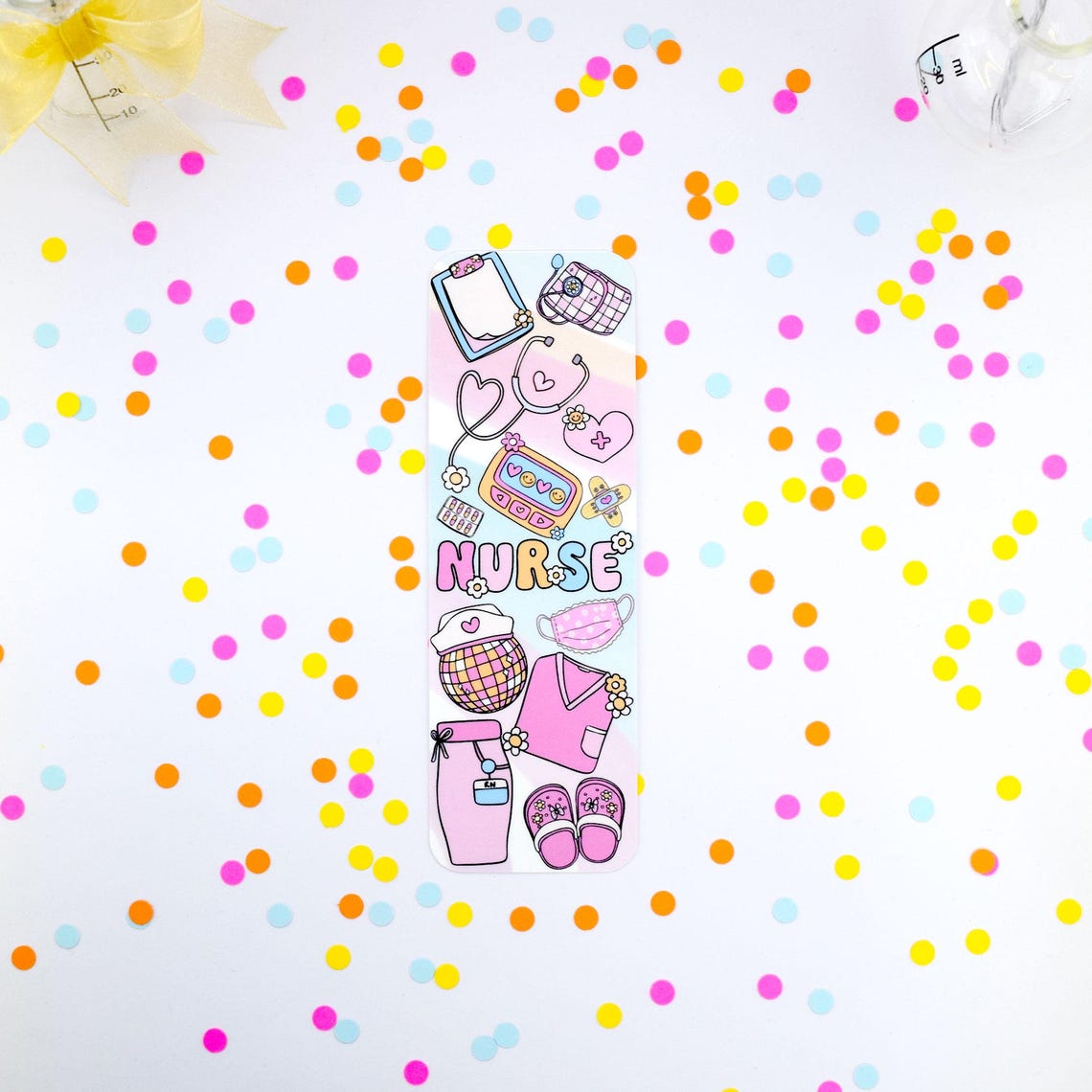 Nurse Themed Bookmark • Gift for Nurse • Book Lover - Etsy