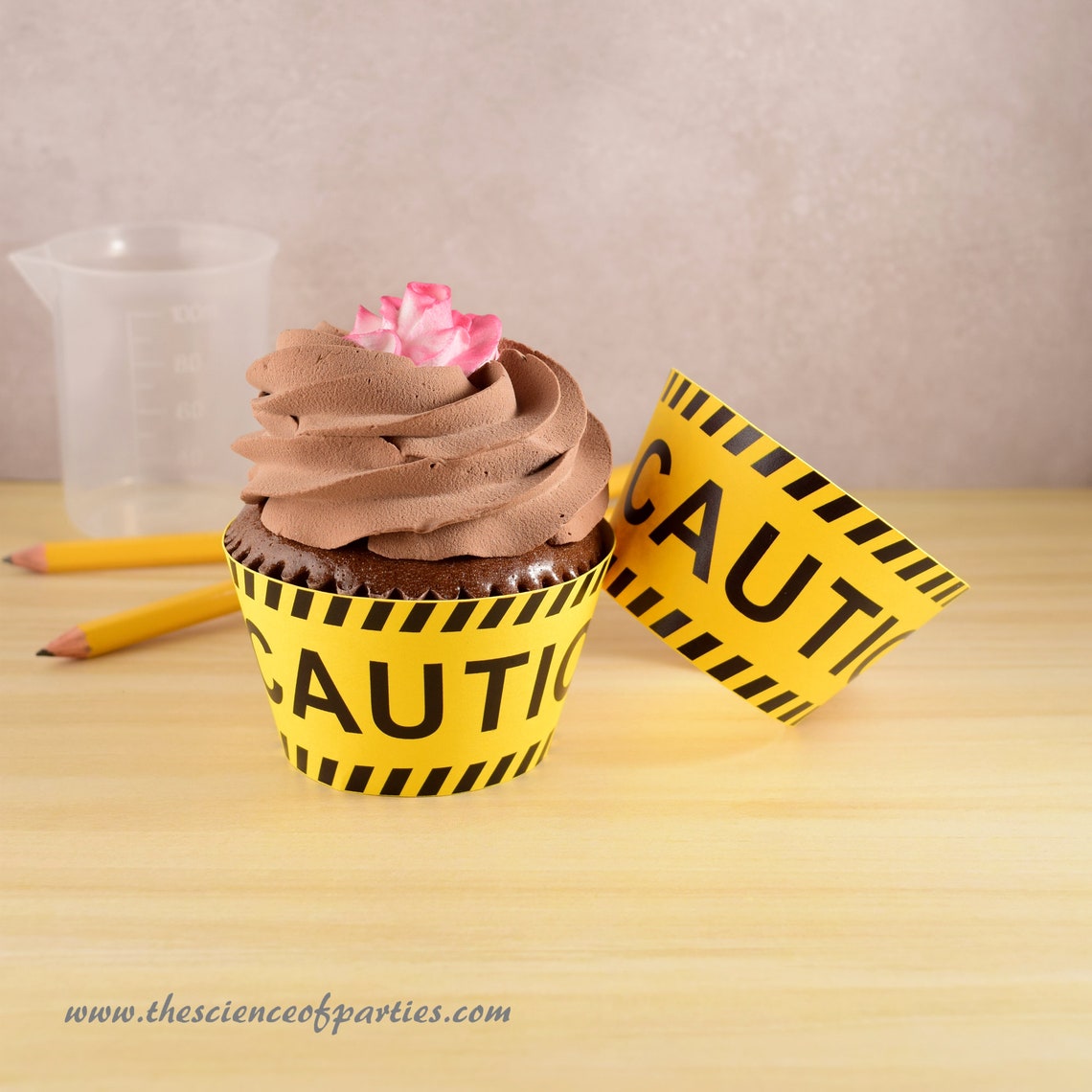 Yellow Caution Tape Cupcake Wraps Crime Scene Police Line - Etsy