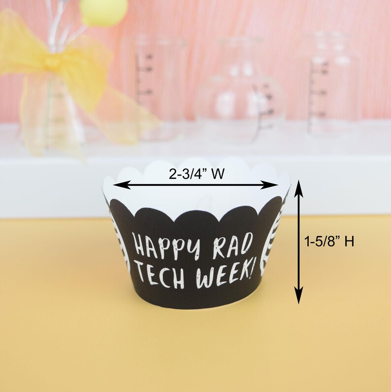 24 Rad Tech Week Cupcake Wrappers: Radiology Party Decorations - Etsy
