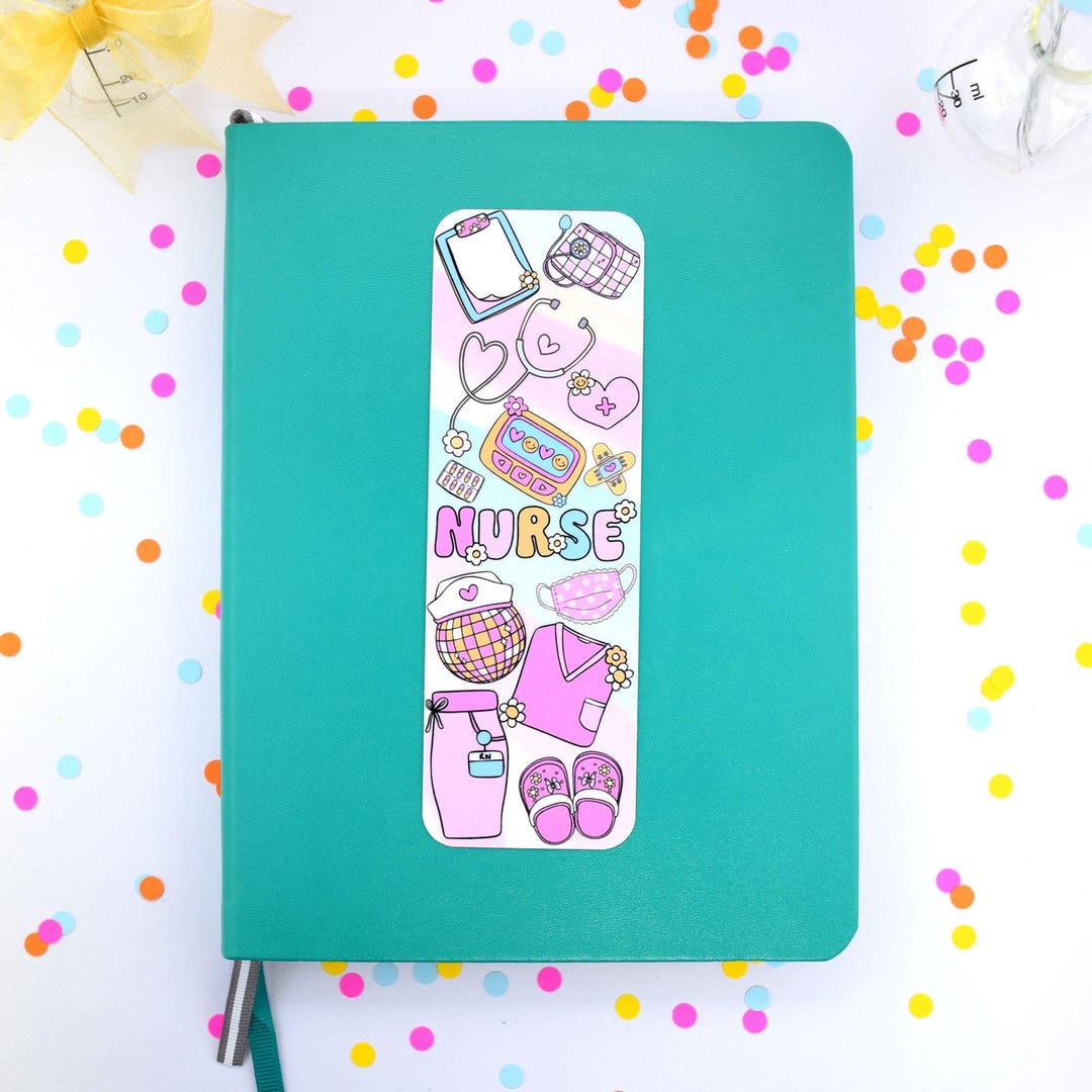 Nurse Themed Bookmark • Gift for Nurse • Book Lover - Etsy