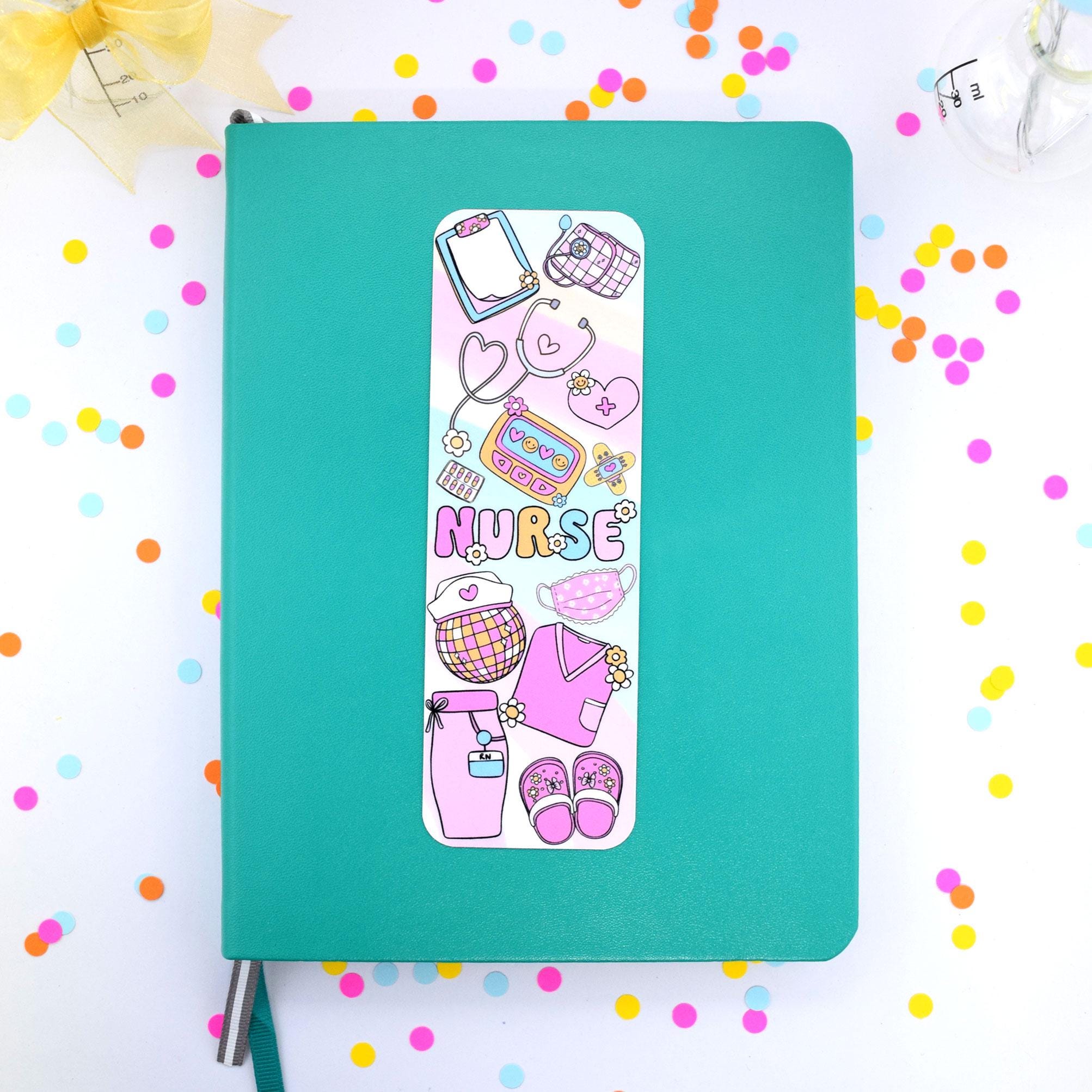 Nurse Themed Bookmark • Gift for Nurse • Book Lover - Etsy
