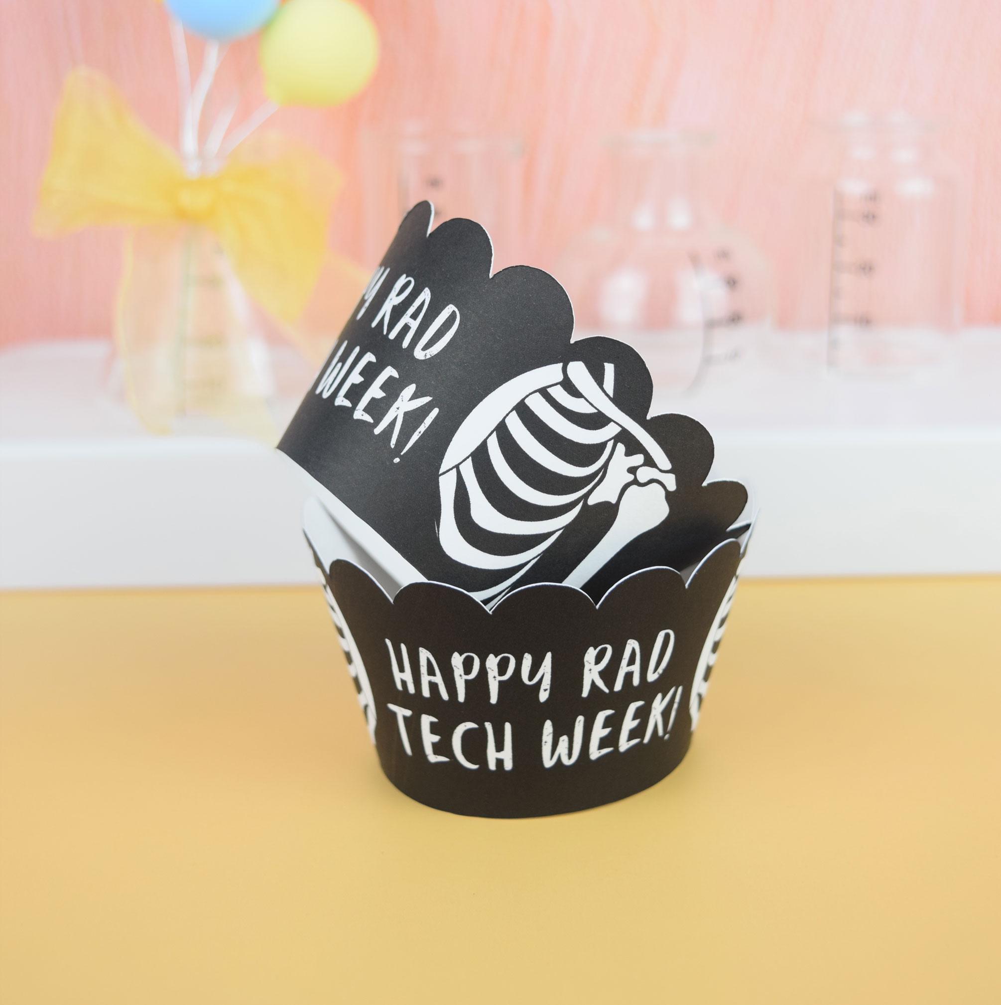 24 Rad Tech Week Cupcake Wrappers: Radiology Party Decorations - Etsy