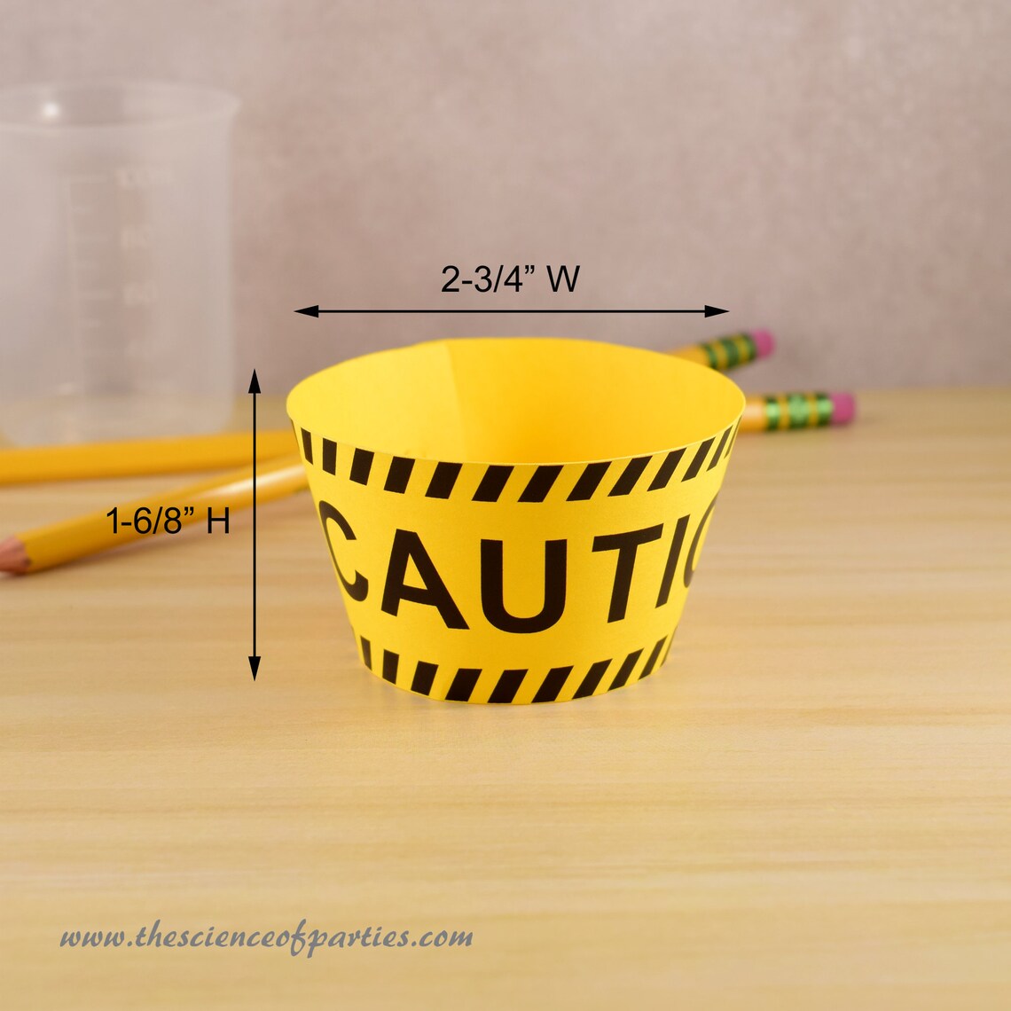 Yellow Caution Tape Cupcake Wraps Crime Scene Police Line - Etsy